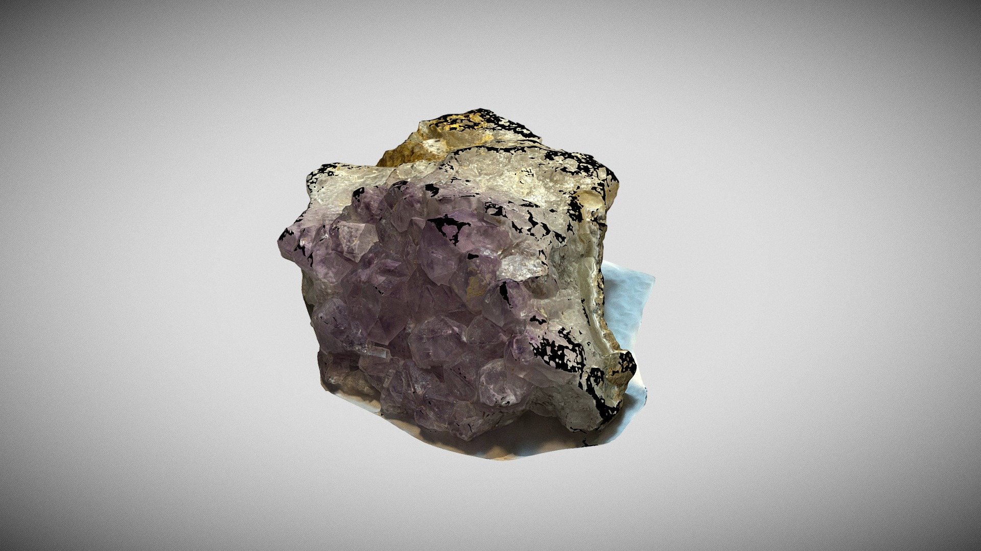 Amethyst Stone - Object Capture Medium Results - Download Free 3D model ...