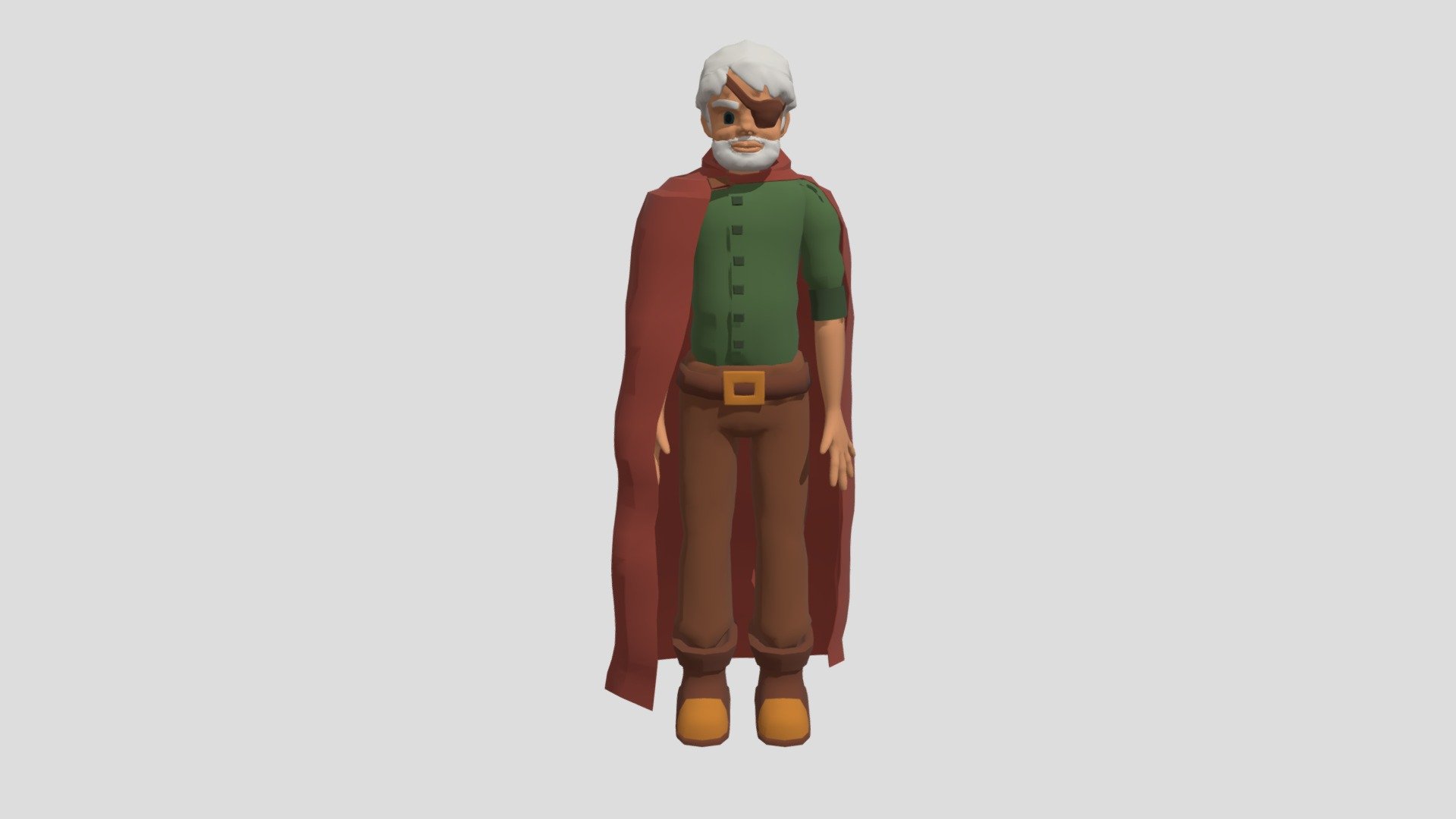 Marlon Character Model Stardew Valley - Download Free 3D model by ...