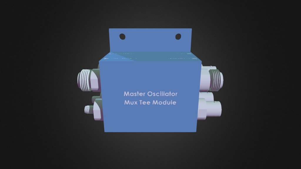 Master Oscillator Module (MOM) - 3D model by Orbital Research Ltd ...