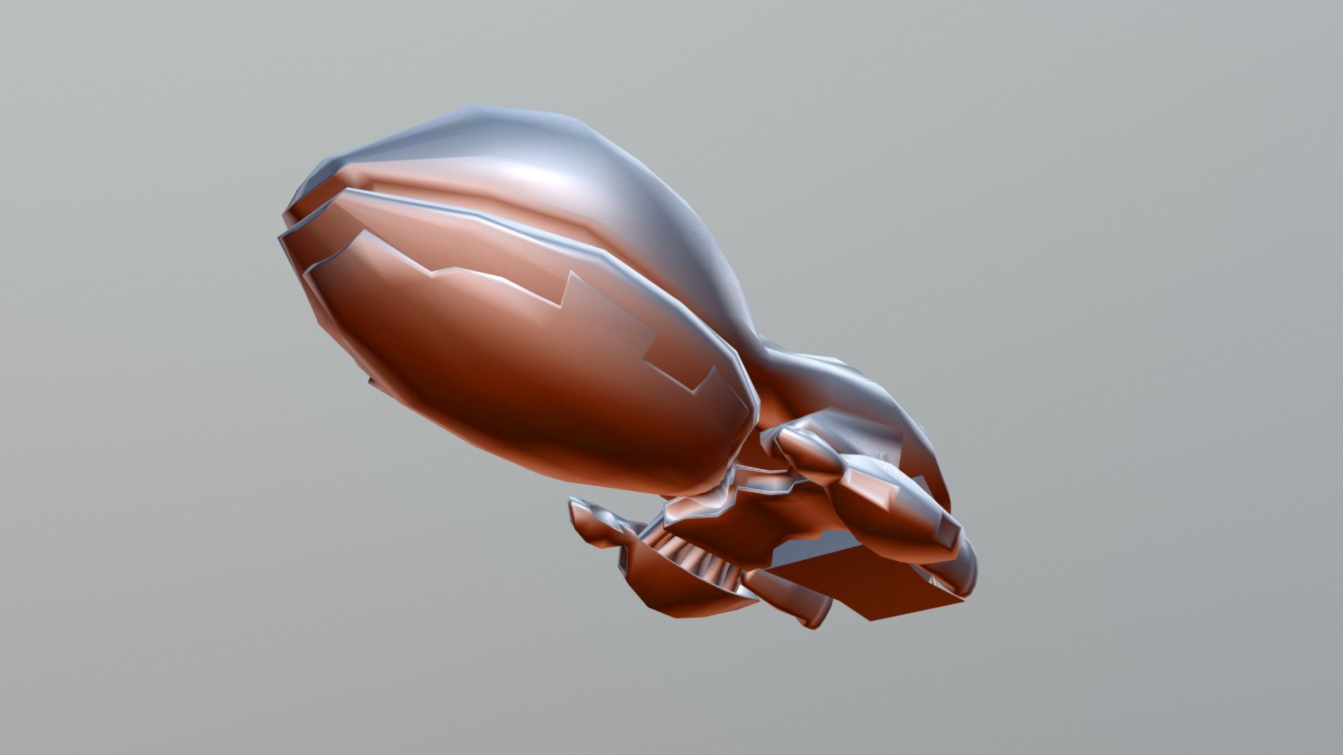 Alien ship - 3D model by Chiakz [edeb1f9] - Sketchfab