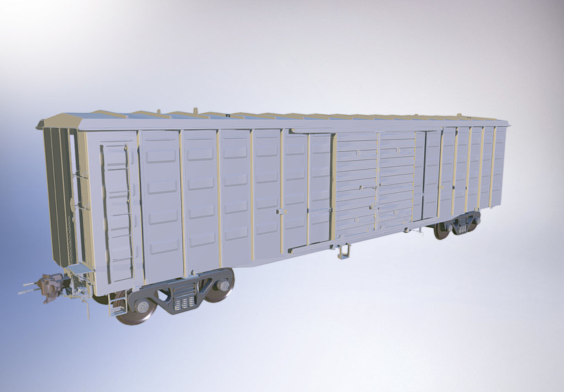 Boxcar - 3D model by springerstudios [eded357] - Sketchfab