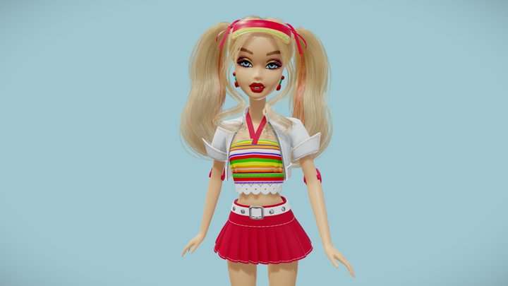 Doll 3D models - Sketchfab