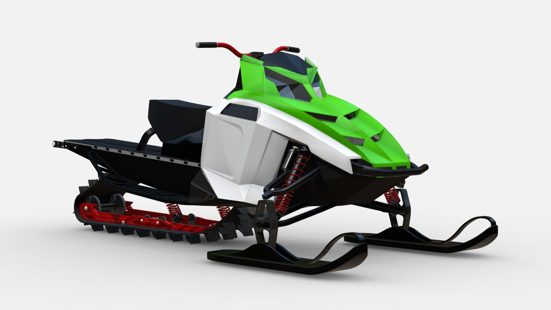 3d model snowmobile - Buy Royalty Free 3D model by zizian [ededfb8 ...