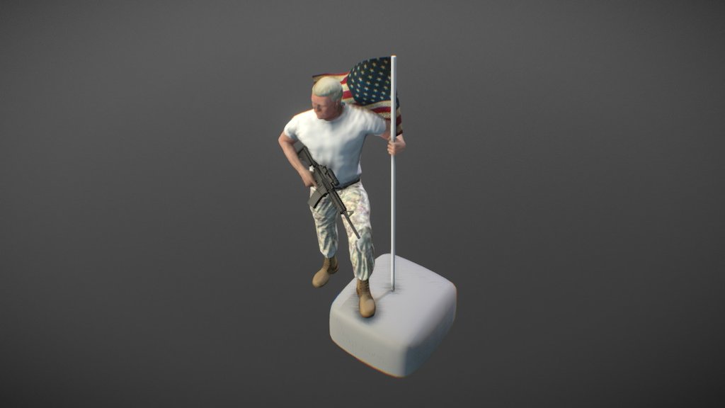 Trump - 3D model by THINKMOBILES [edee621] - Sketchfab