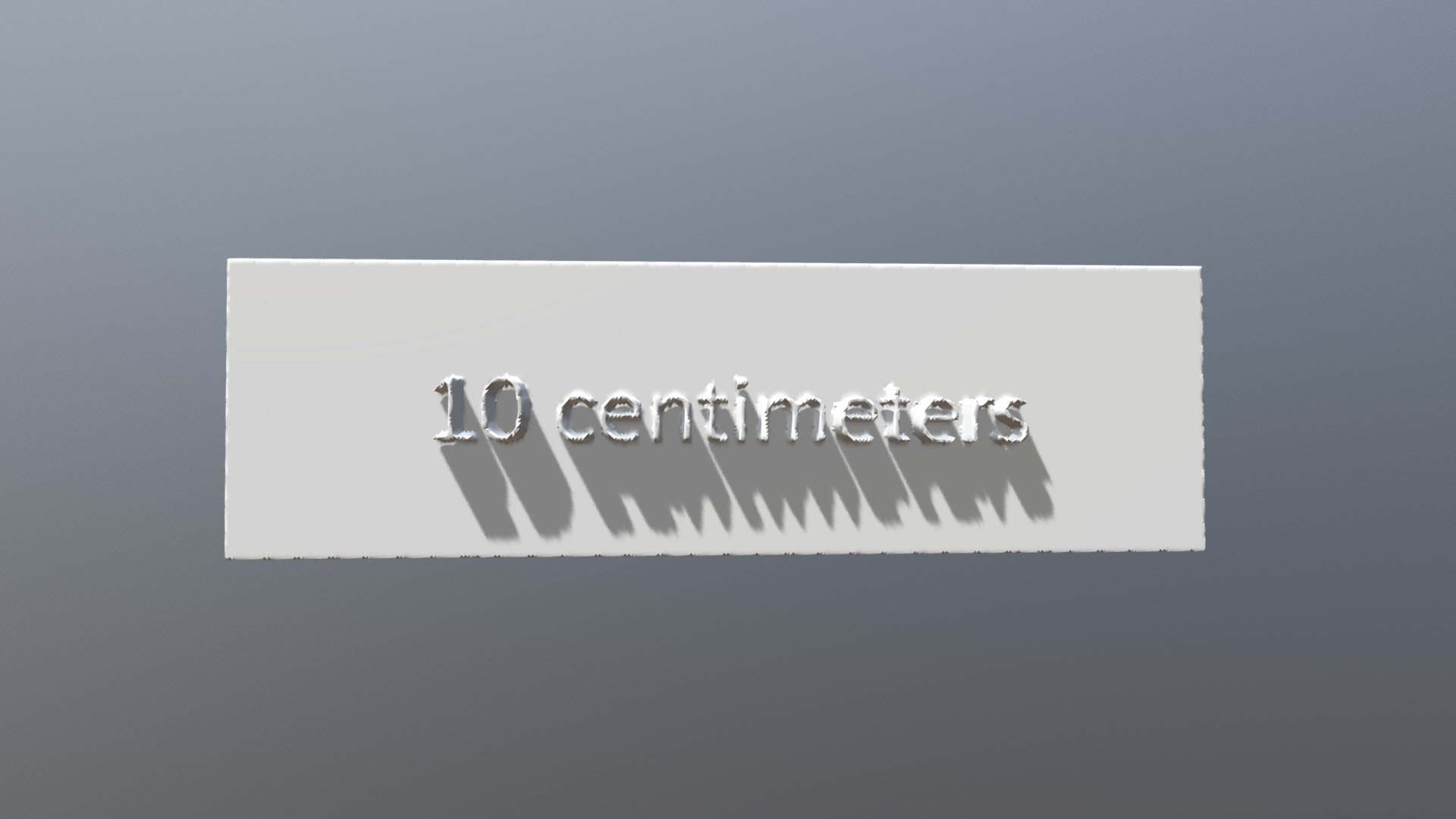 10 Centimeter Scale Bar - Download Free 3D model by Virtual Curation ...