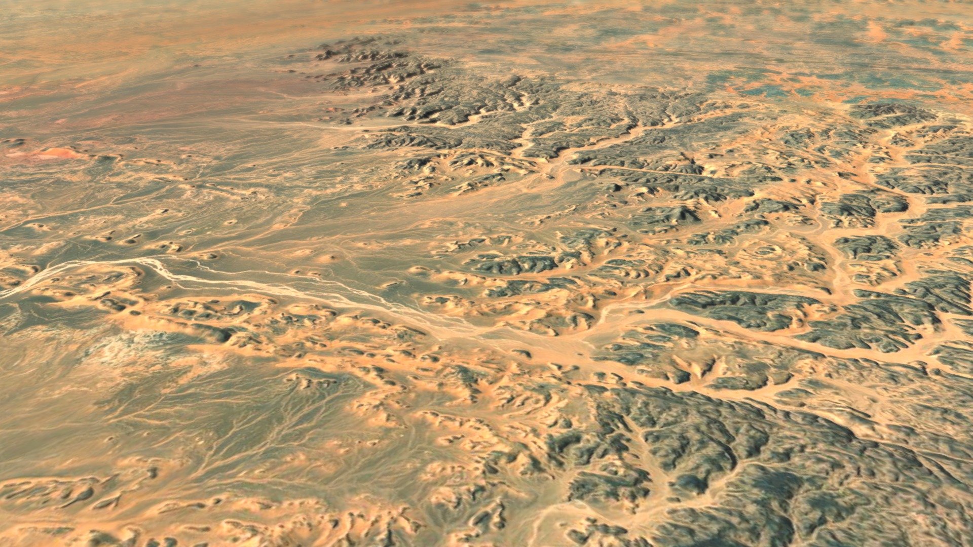NEOM and the Red Sea Saudi Arabia - n29 e037 - Buy Royalty Free 3D ...