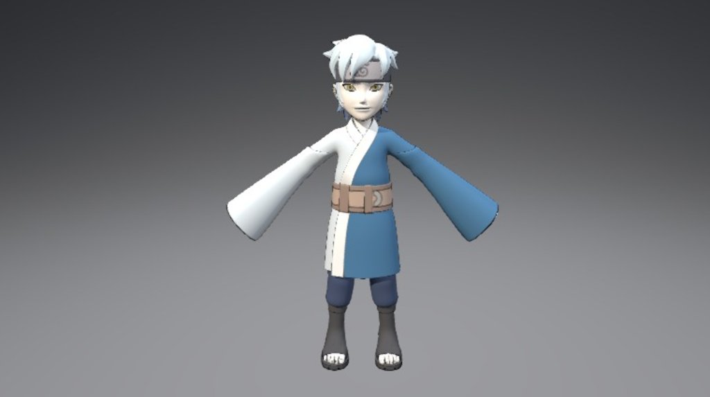 Mitsuki - 3D model by neilcatorce [edeea62] - Sketchfab