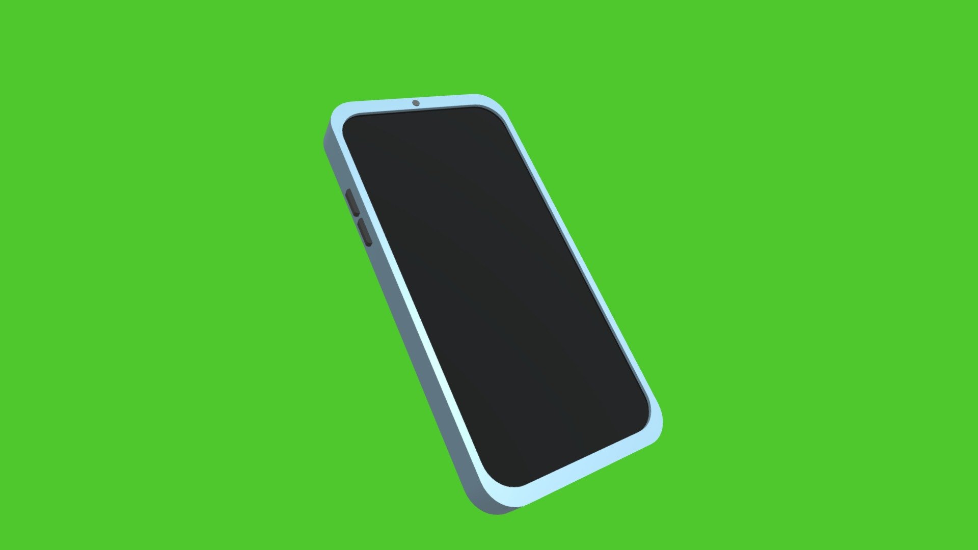 low_poly_mobile_phone - Download Free 3D model by tech.service.allwe ...