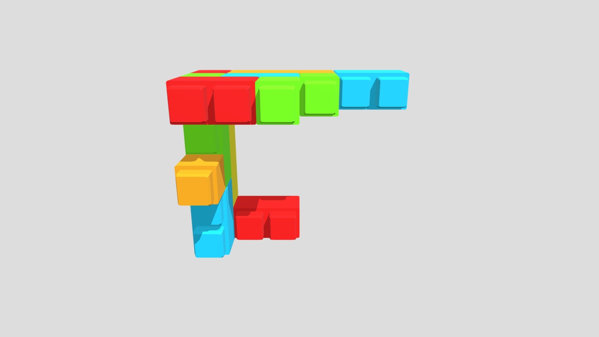 Blocks - Download Free 3D model by 1-3D.com [edeecbf] - Sketchfab