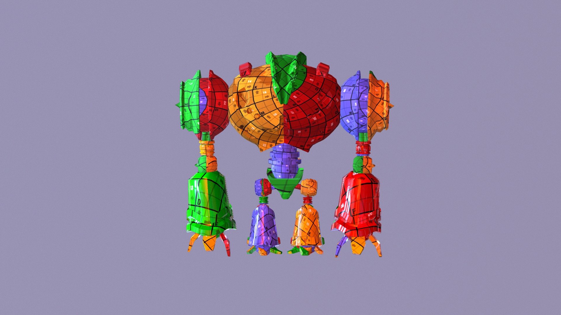 Robot Uvs - 3D model by aztecmaiden [edeedcf] - Sketchfab