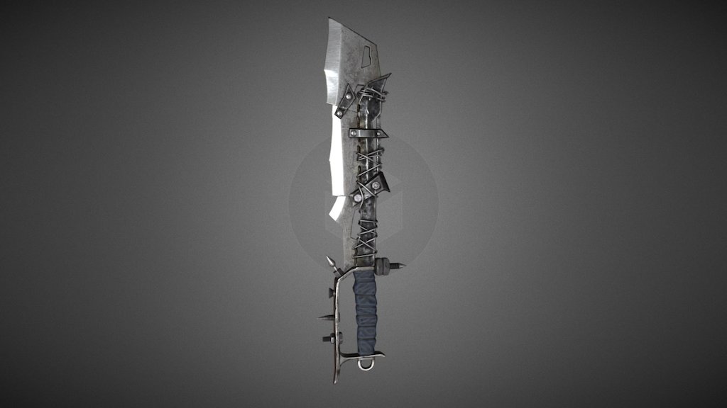 Backsword - 3D model by Shvedov_Anton [edef77b] - Sketchfab