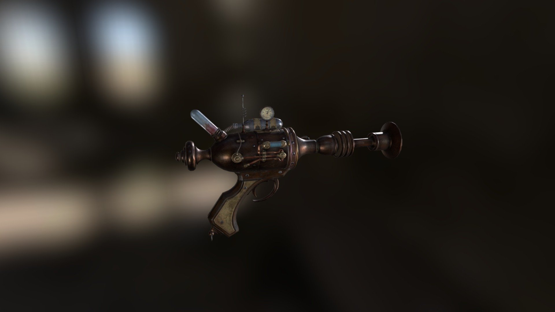 Blaster - 3D model by lainfanta19 [edefcec] - Sketchfab
