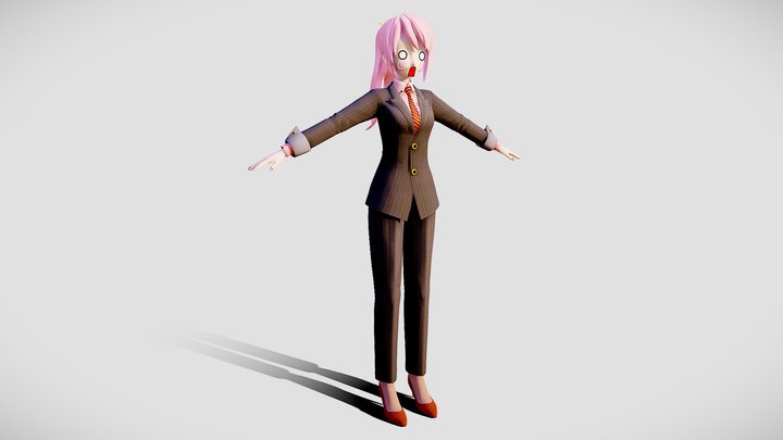 Megurine-luka 3D models - Sketchfab