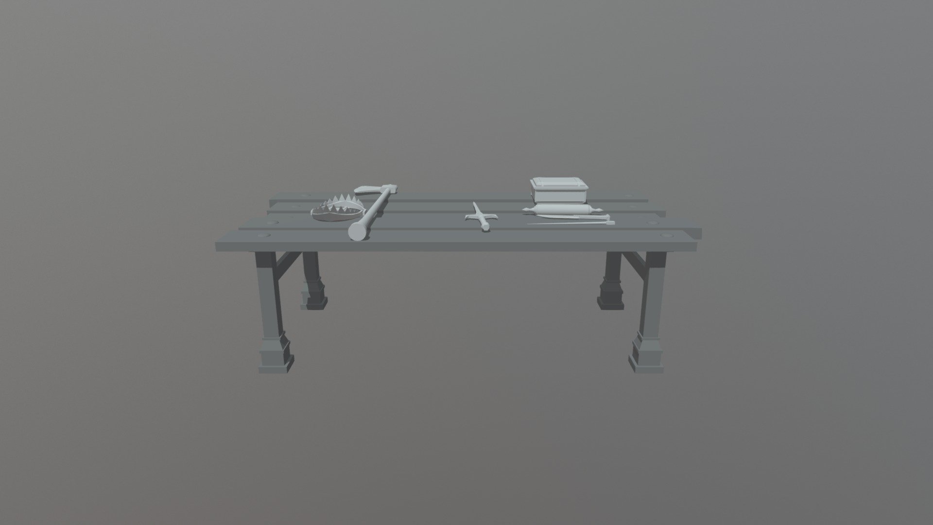 All Weapons - 3D model by Willem (@akkerwillem) [edf1638] - Sketchfab