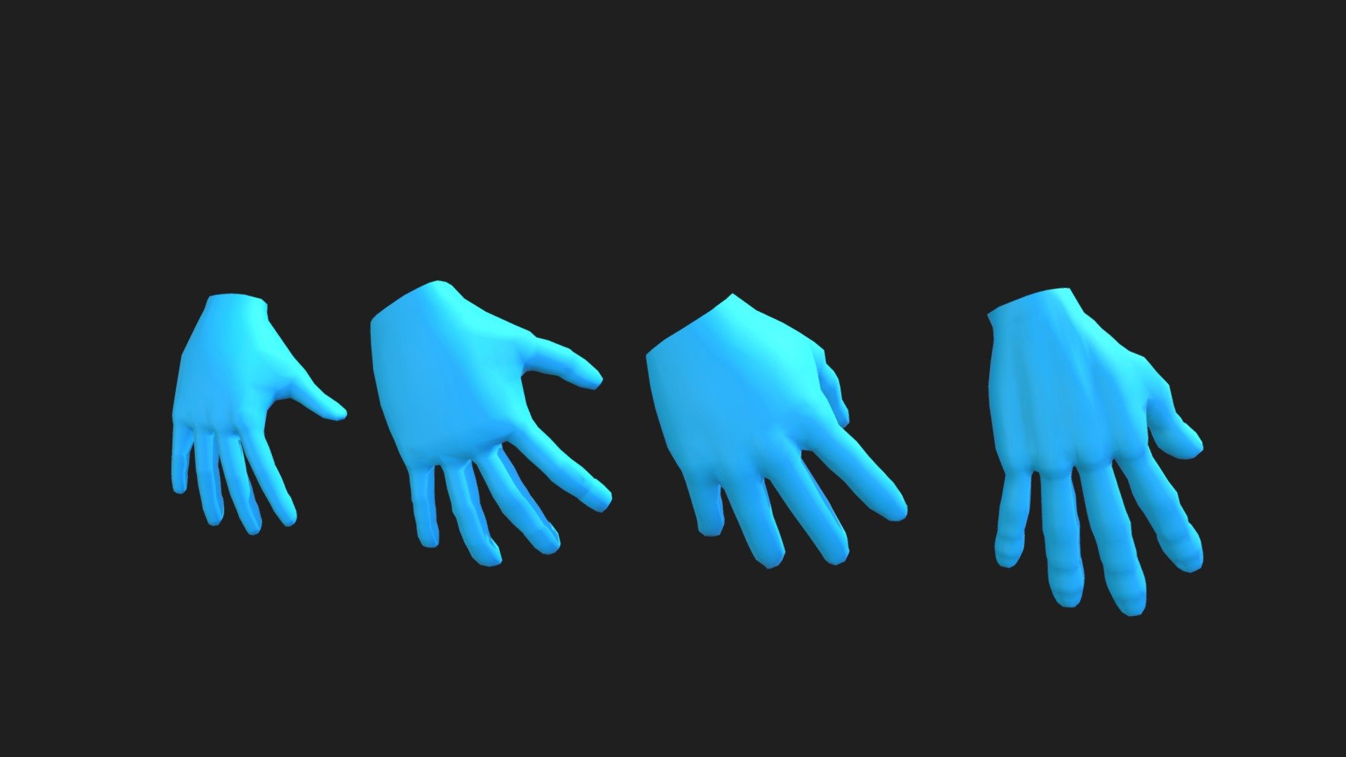 Hands Package Volume 3 - Buy Royalty Free 3D model by Joff3D [edf1924 ...
