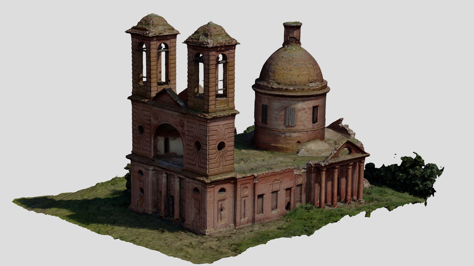 Model Church of the Archangel Michael - 3D model by N0TRUSTN01 [edf1beb ...