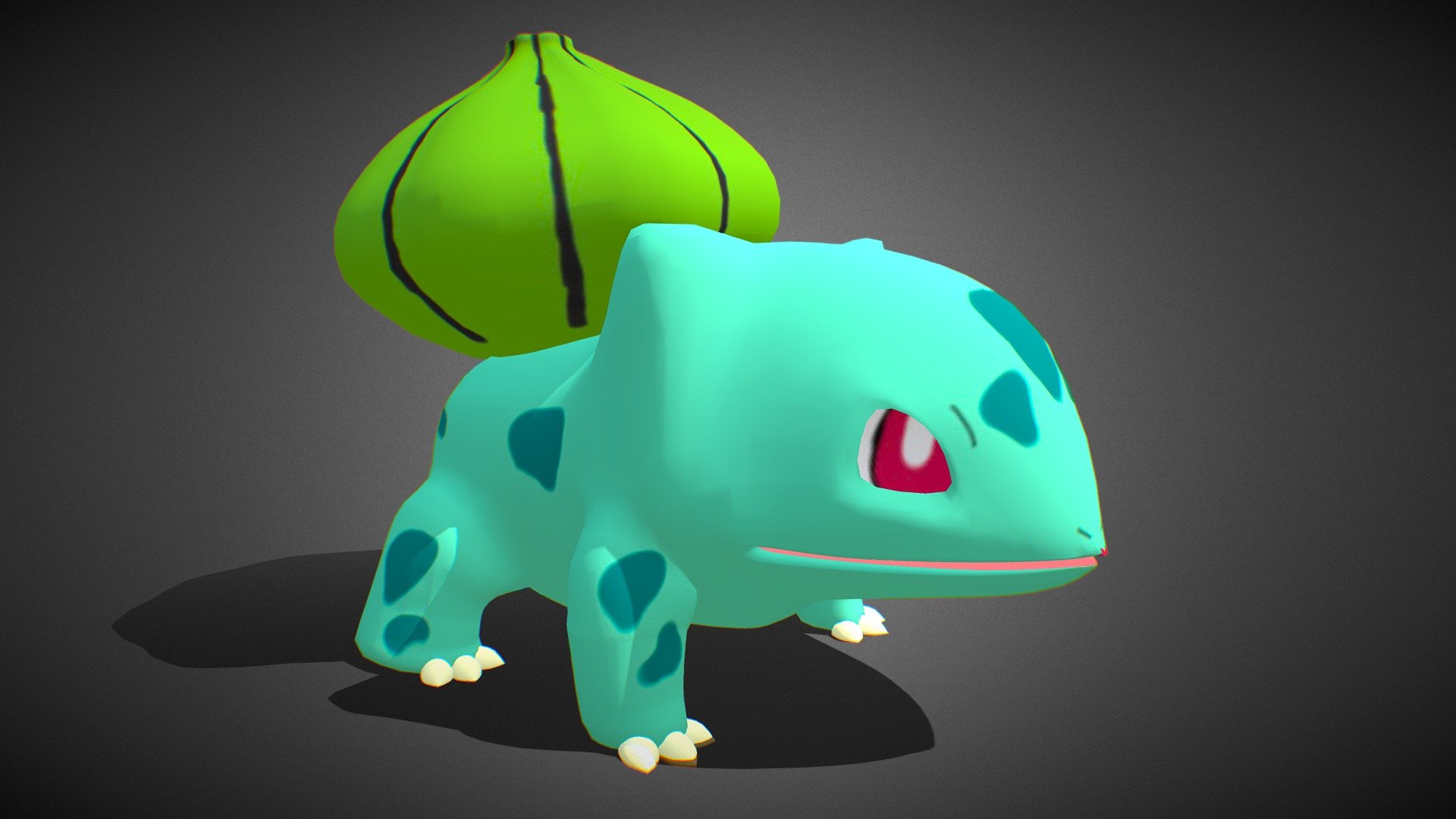 Bulbasaur - 3D model by fieldofstars [edf4f72] - Sketchfab