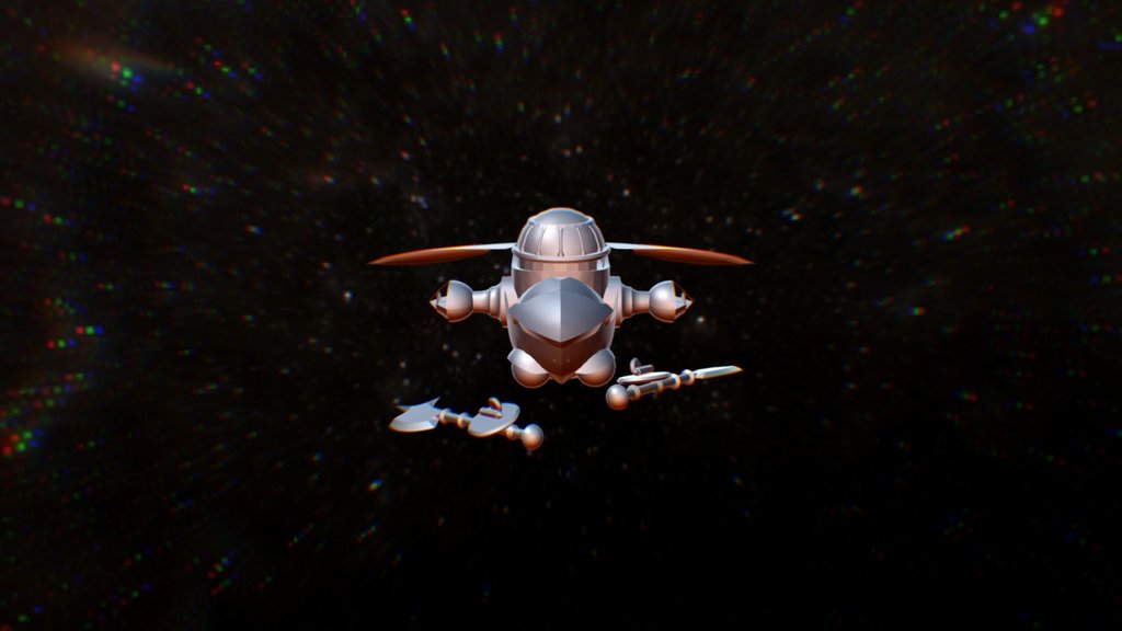 Ship Ok - 3D model by randomroutine [edf4f86] - Sketchfab