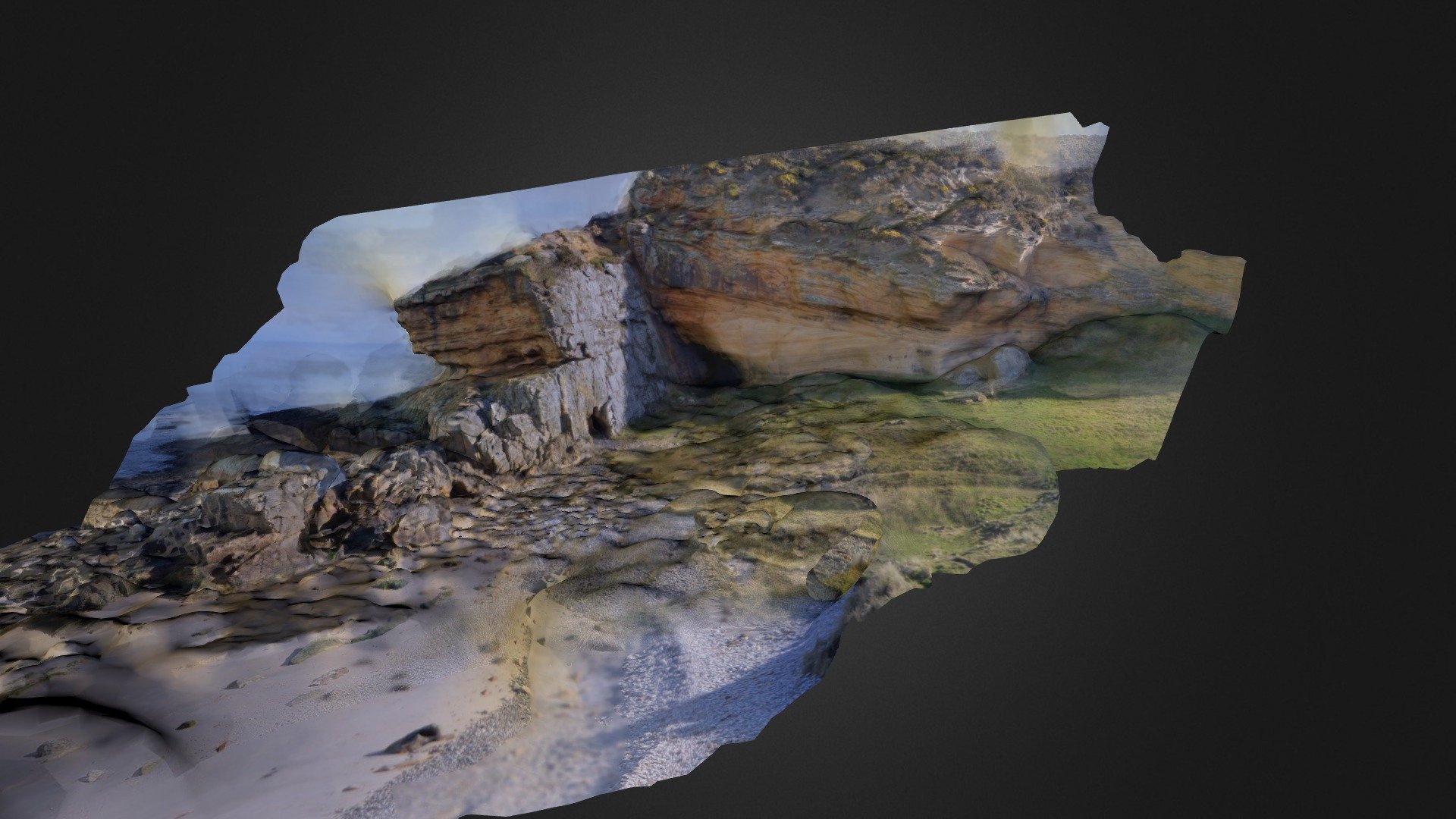 clashach fault - 3D model by clare.bond [edf5179] - Sketchfab
