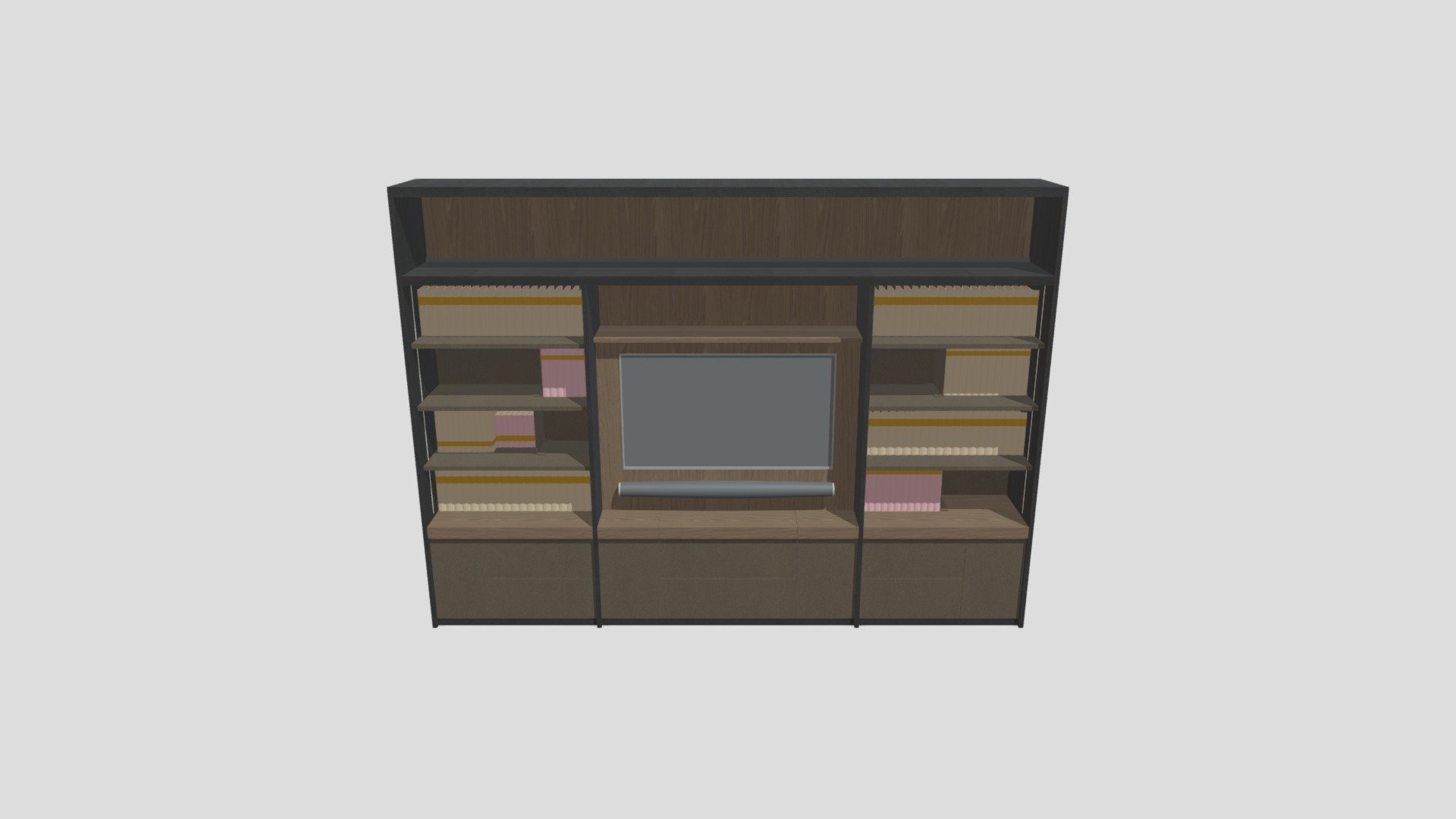 Mueble OGS TV3 - Download Free 3D model by ajercic [edf58ed] - Sketchfab