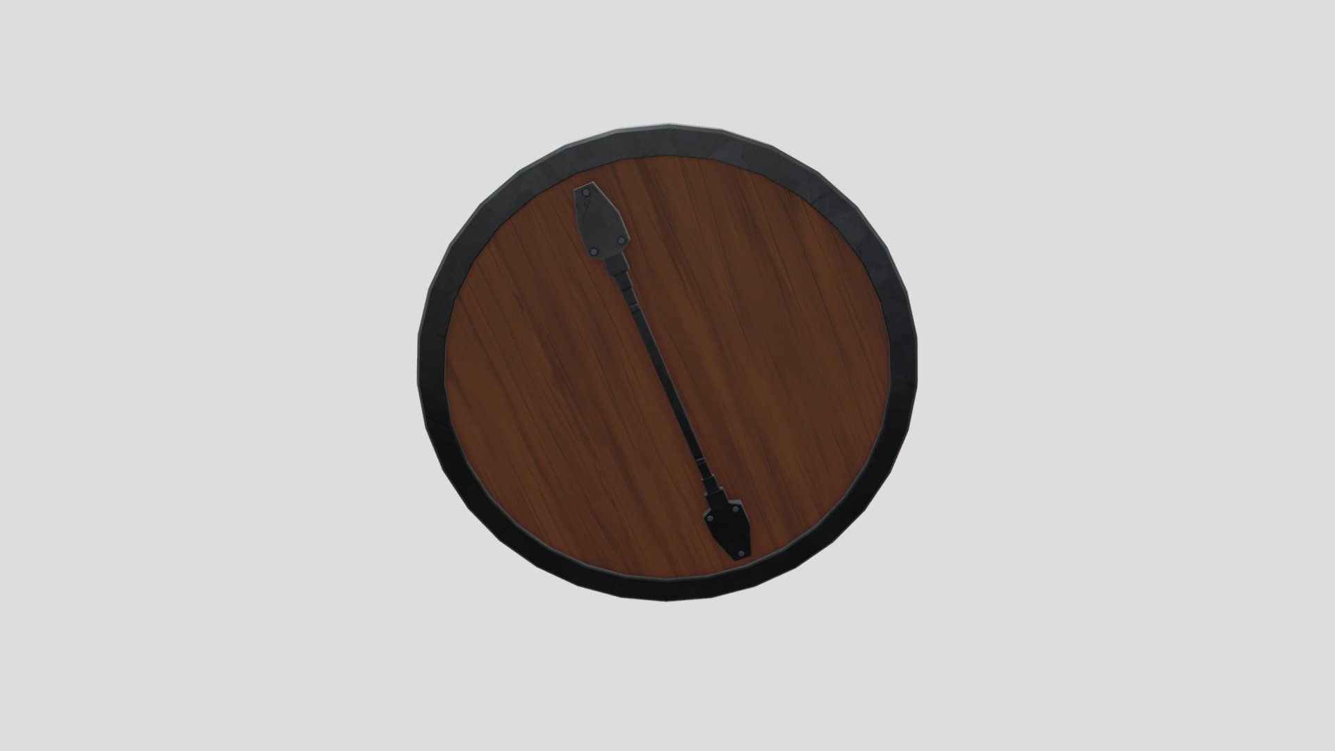 Styalized shield - 3D model by zack0watts258 [edf59a2] - Sketchfab