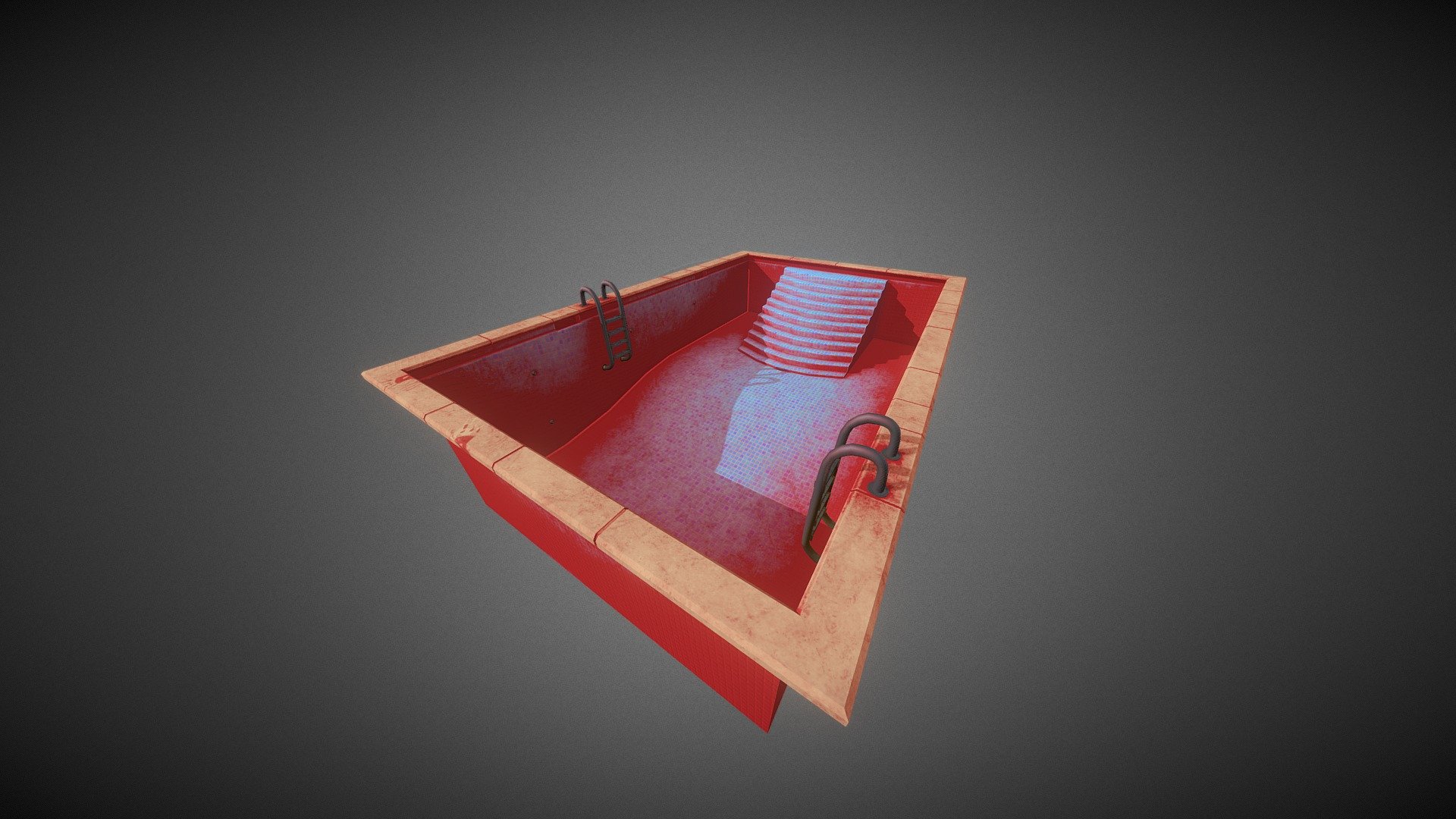 Bloodied Pool - Download Free 3D model by Sam Green (@sam_designs ...
