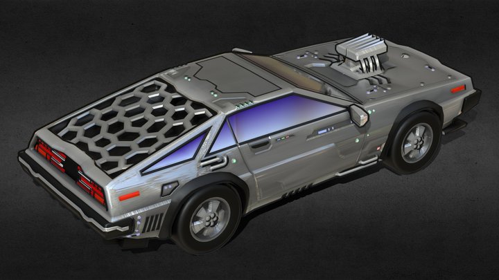 Delorean 3D models - Sketchfab