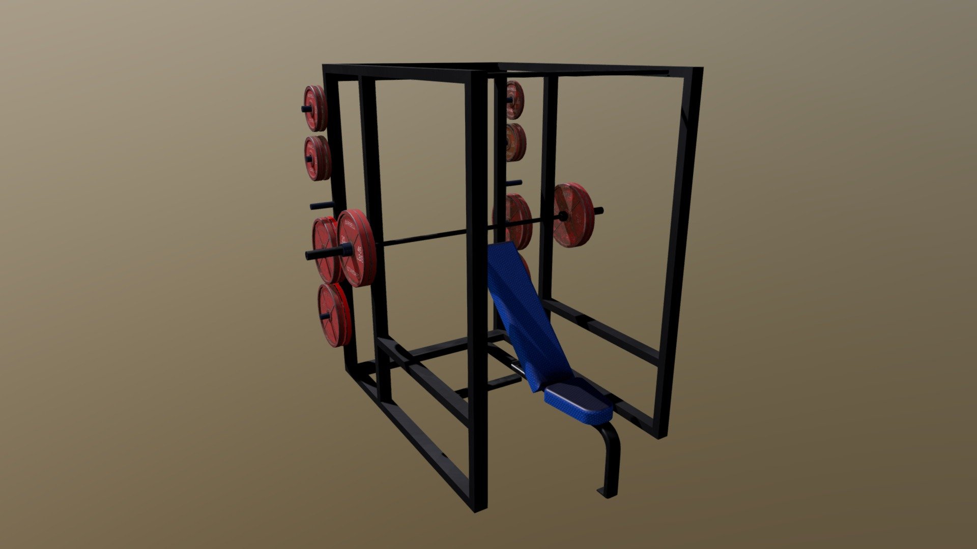 Weights Rack - 3D model by Digital BIM Solutions (@digitalbimsolutions ...