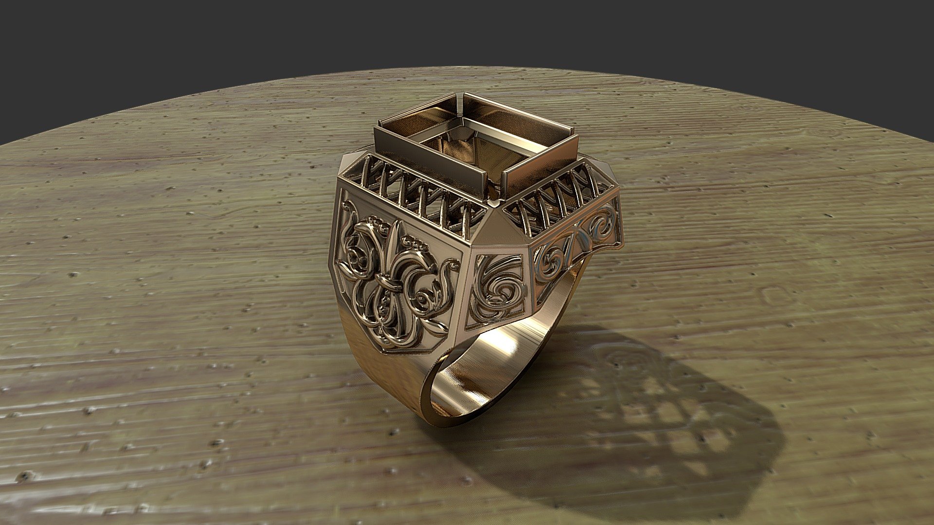 Ornament Ring - 3D model by stella.apparatus [edfd982] - Sketchfab