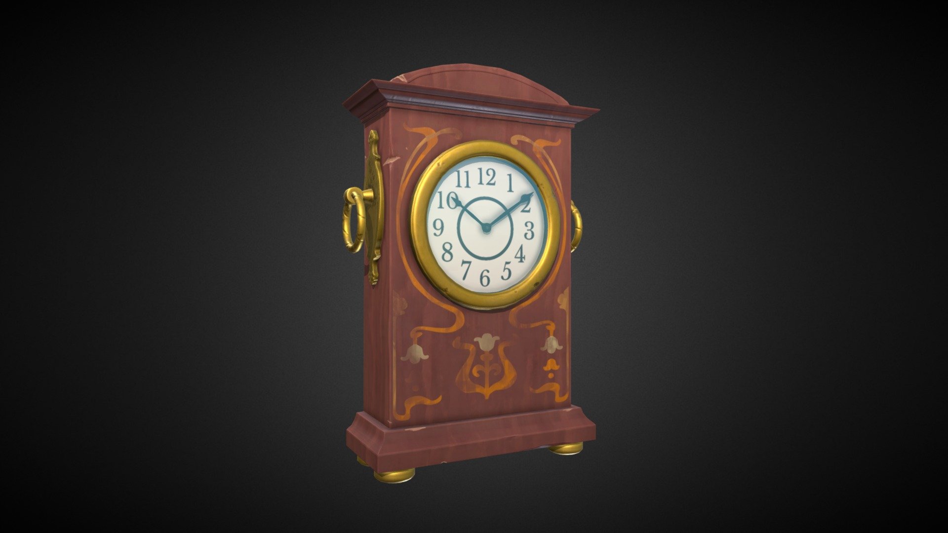 Stylized_Clock - 3D model by Ryan Dao (@athielian) [edff91c] - Sketchfab