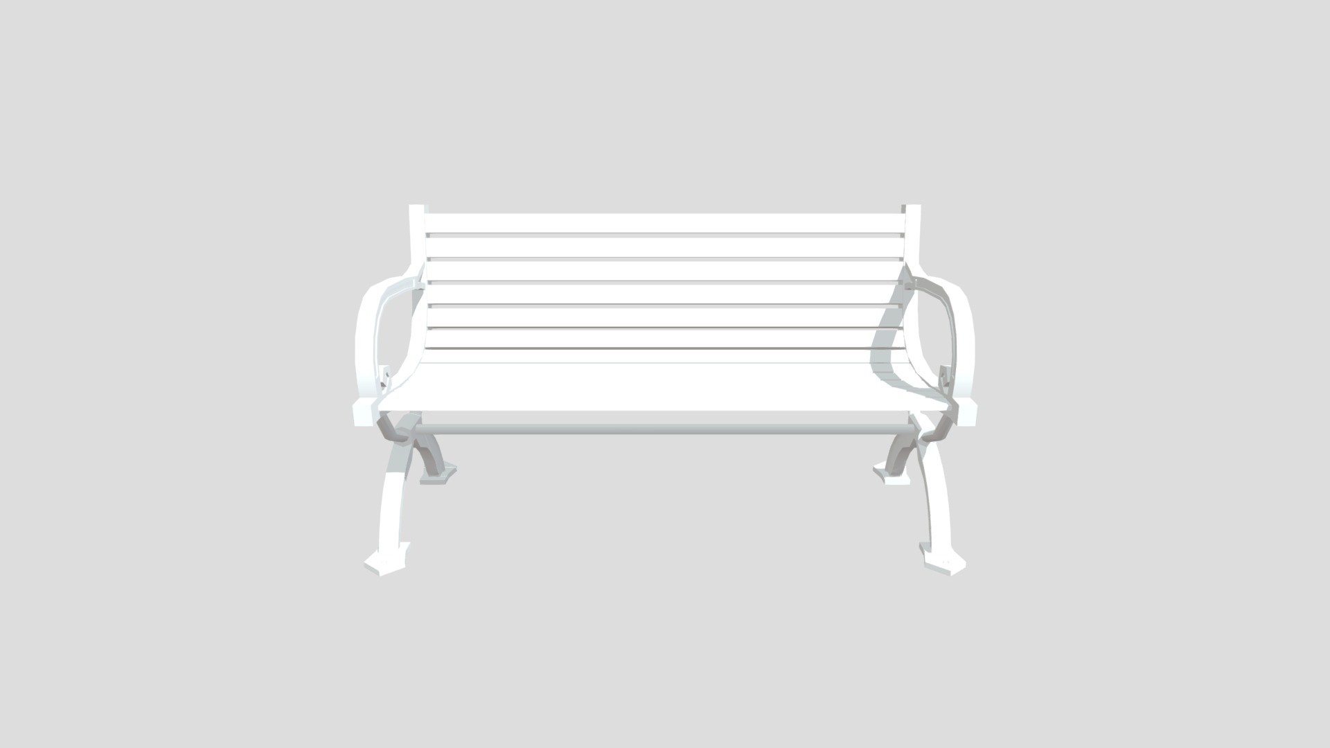 Bench_ High Res - 3D model by leonardo.guerrerodg [ee03fb7] - Sketchfab