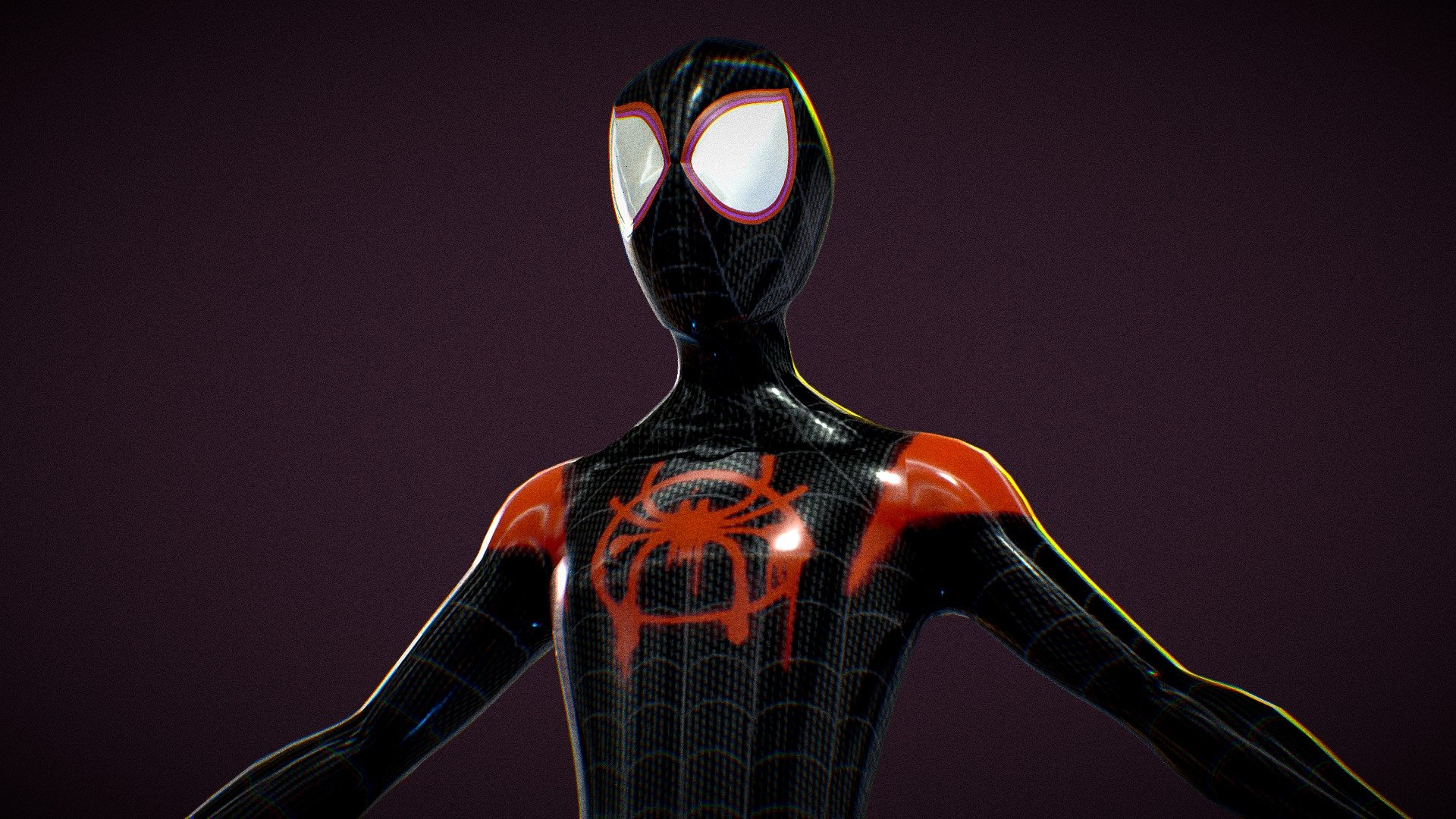 Miles Morales Spiderman - Spiderverse - Download Free 3D model by DEV ...