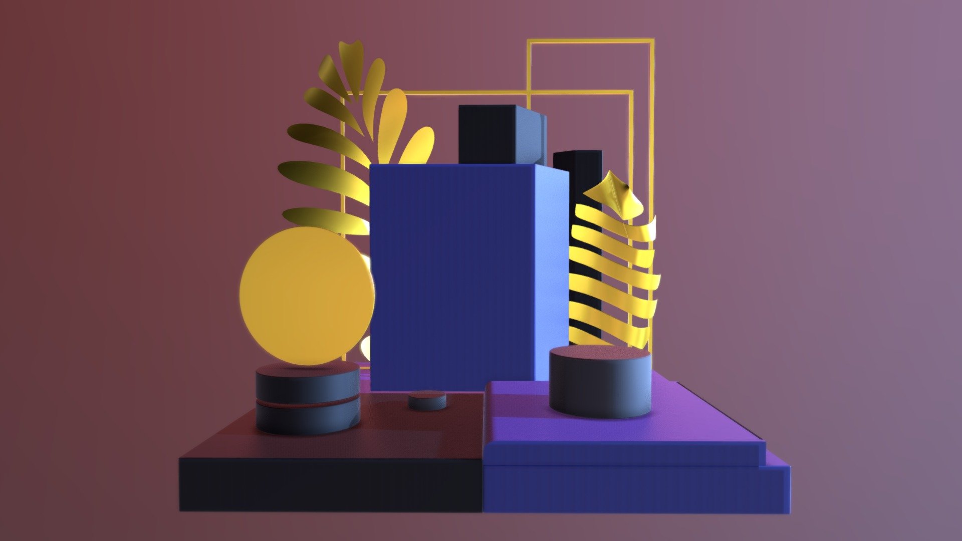 PODIUM ART_NO 20 - Buy Royalty Free 3D model by DTA DESIGN STUDIO ...