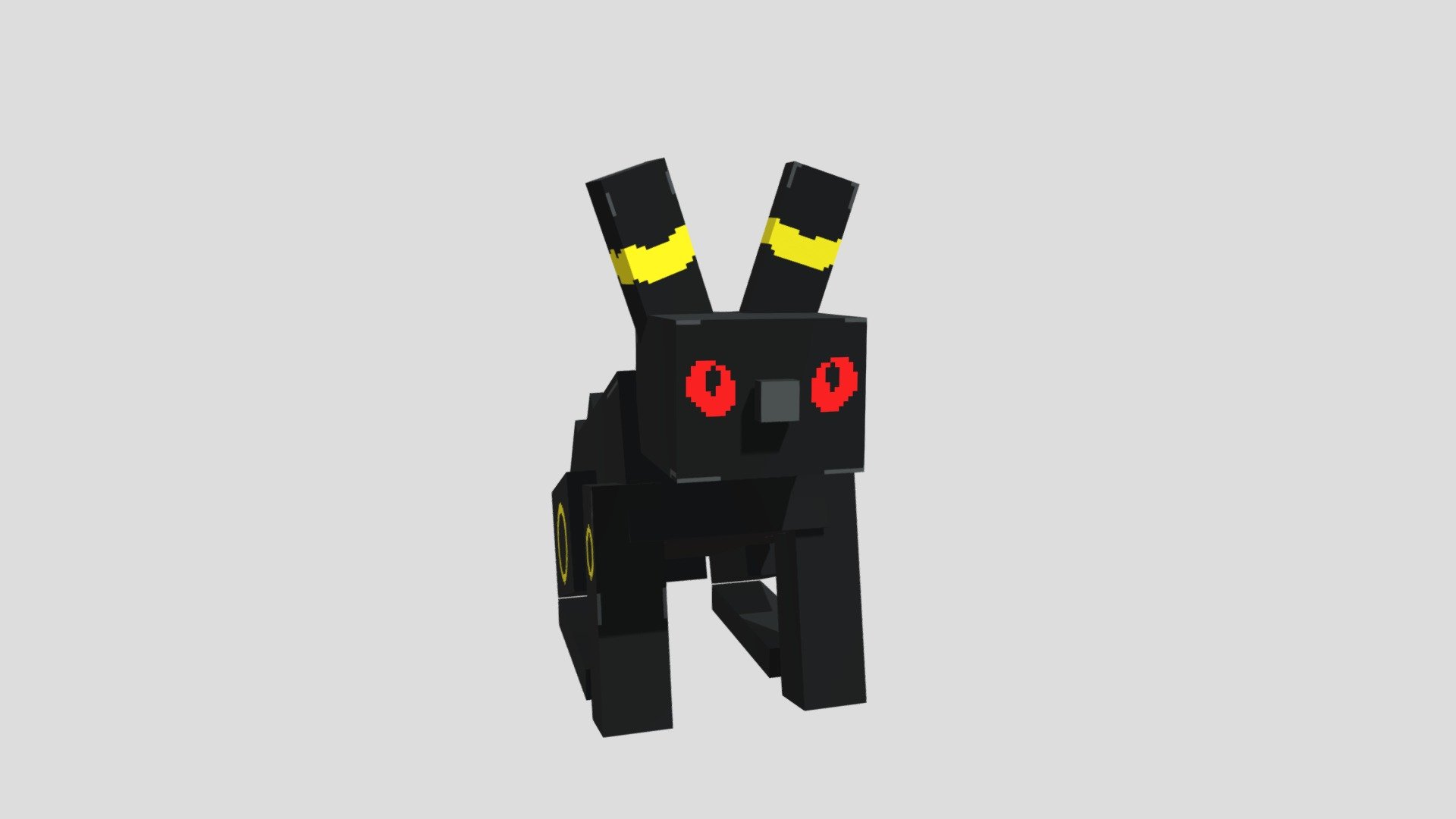 Umbreon (Rabbit skin) - Download Free 3D model by AutisticArtist53 and ...