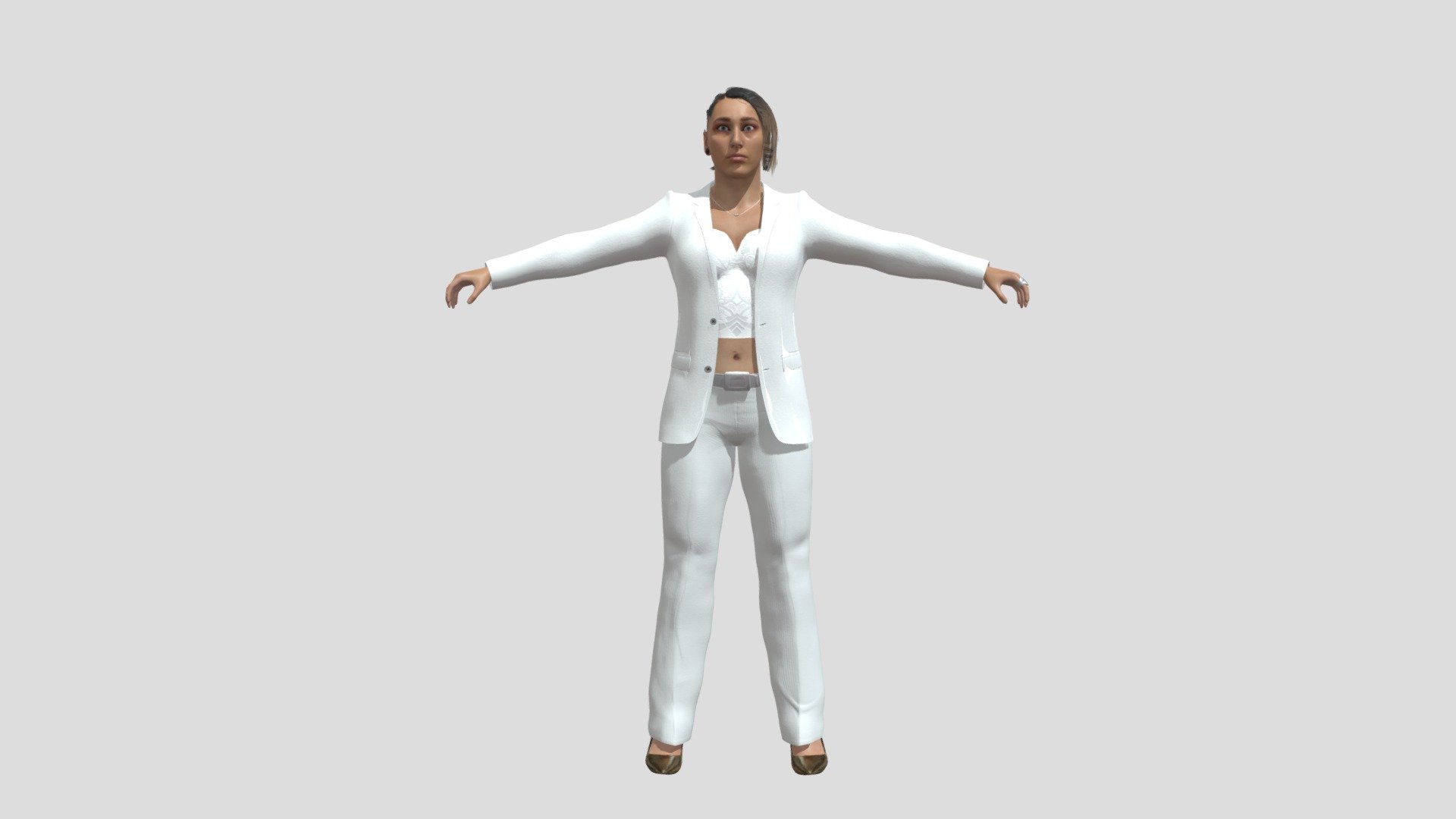 WWE-RHEA_RIPLEY_alt_attire_2K22 - Download Free 3D model by ...
