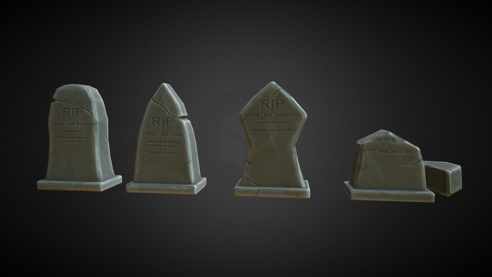 Graveyards - 3D model by PedroKlein [ee08e9c] - Sketchfab