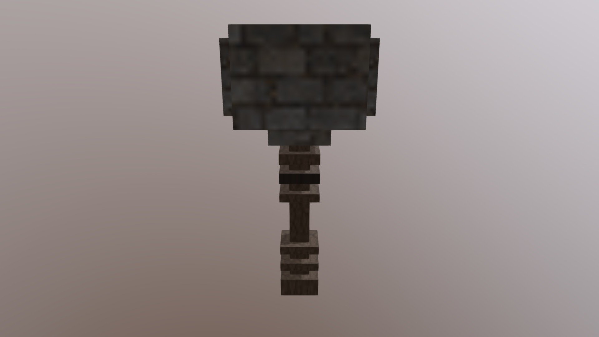 Builder Stone Hammer - 3D model by GamingDark [ee08fb8] - Sketchfab
