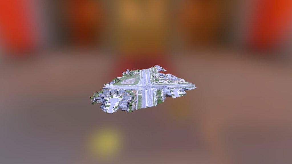 Intersection 1 - Calgary - 3D model by fluttrbox [ee09111] - Sketchfab