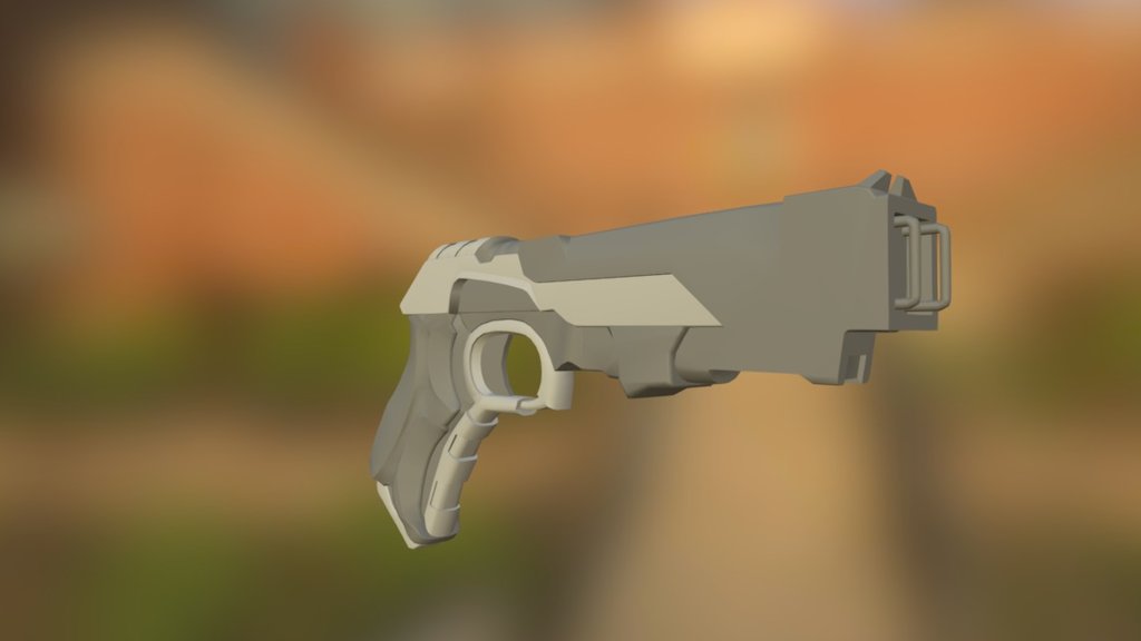 Pistol - 3D model by Nicholas Graff (@DirtyHandsProd) [ee09493] - Sketchfab