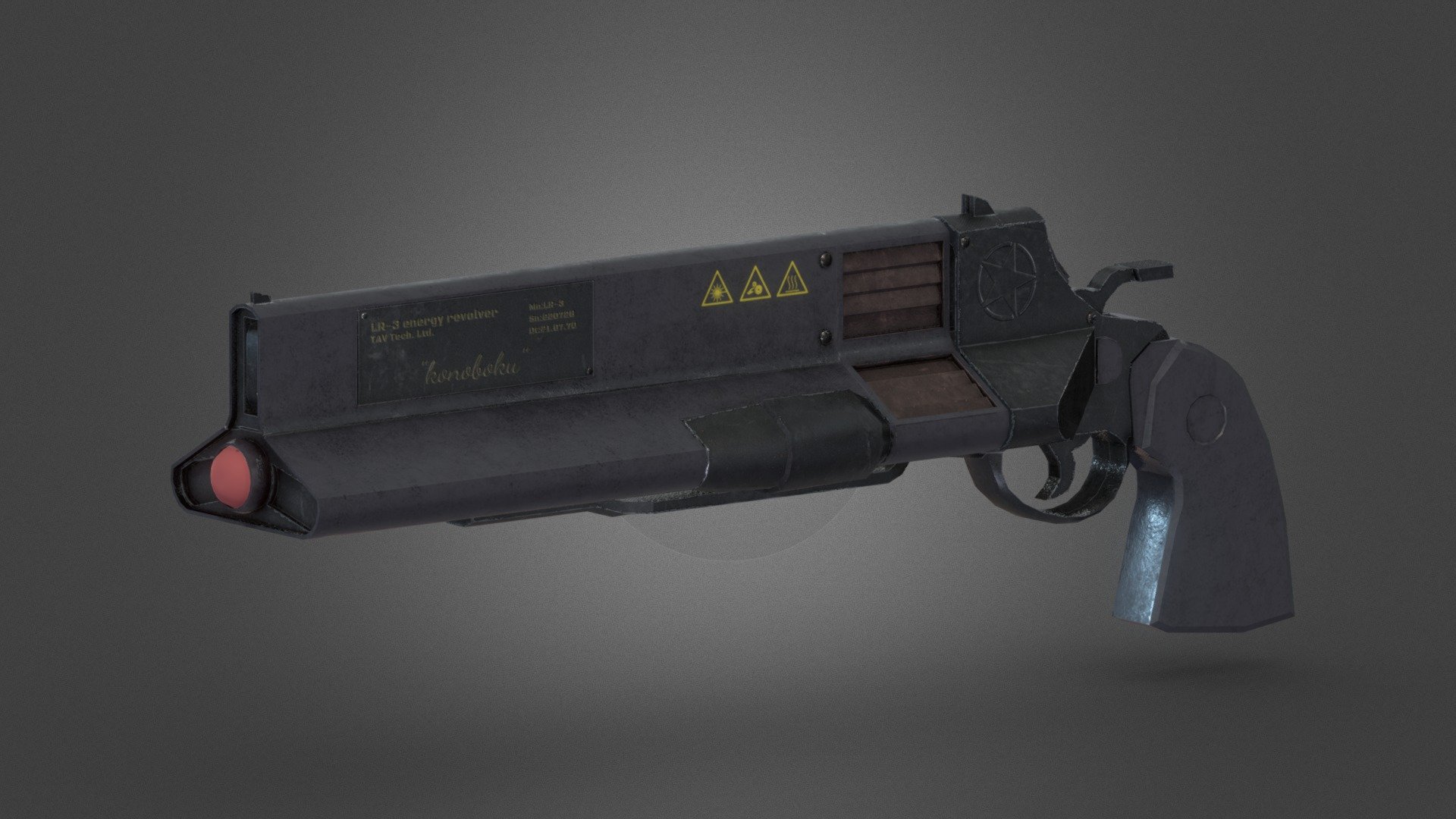 Lr-3 energy revolver - Download Free 3D model by hoti28 [ee0a3a7 ...