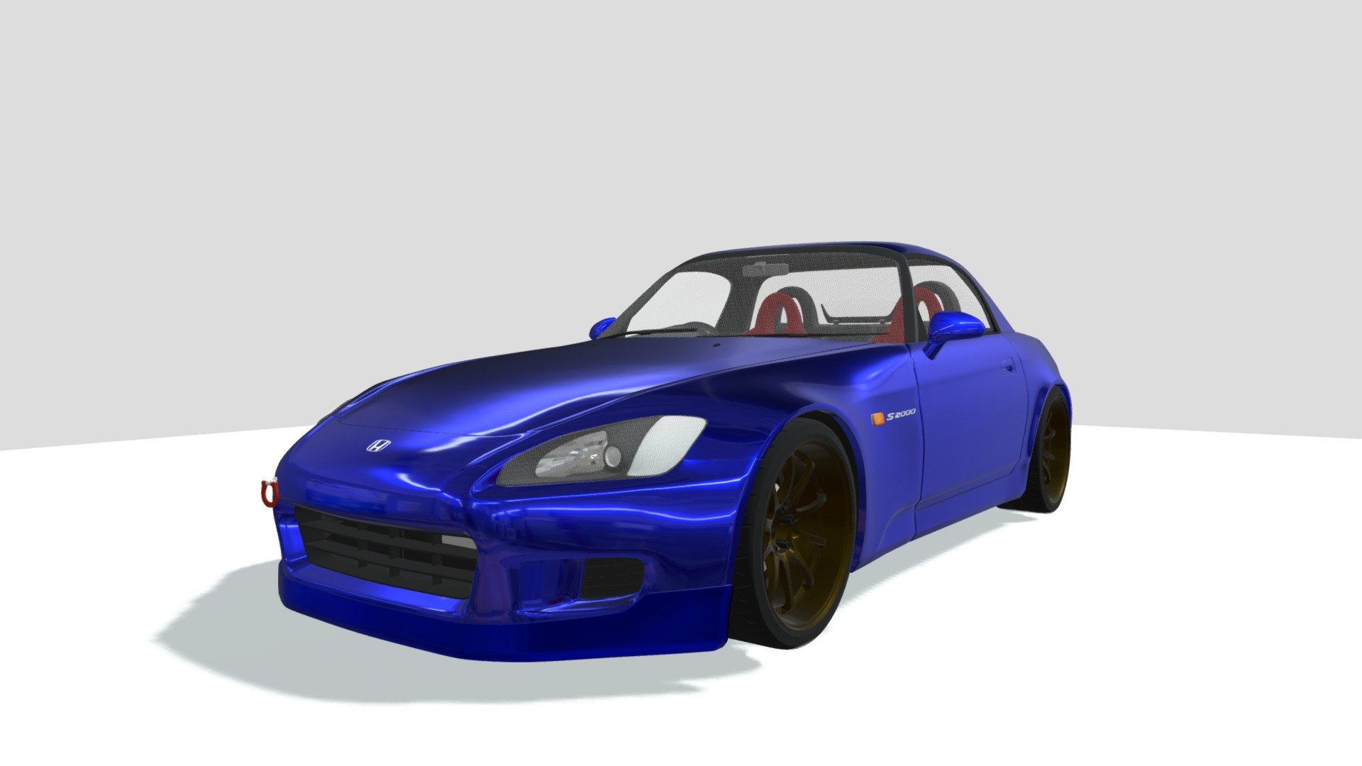 Honda S2000 costom - 3D model by HK (@sooundbox) [ee0ab90] - Sketchfab