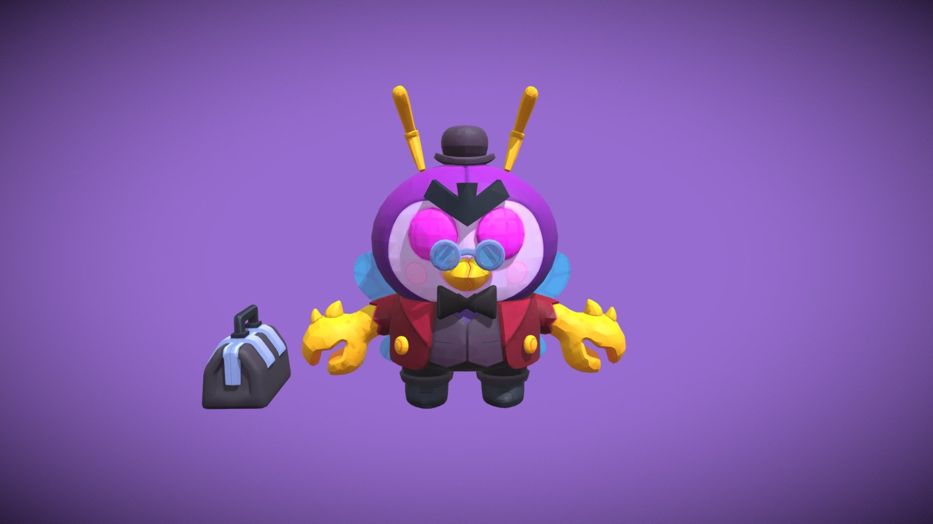 Mr. Fly - Download Free 3D model by Nomnivore [ee0b7ce] - Sketchfab