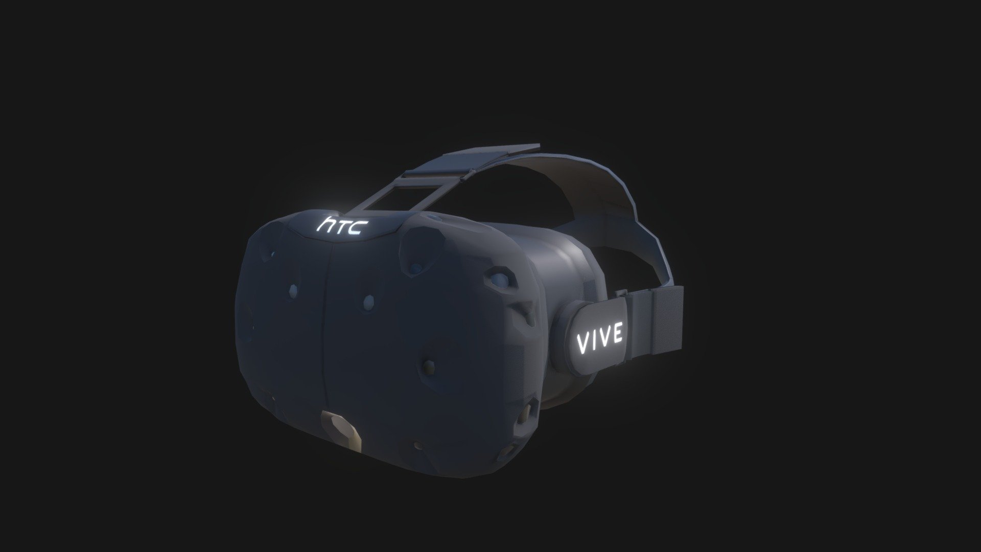 Low poly HTC Vive - 3D model by Tijmen [ee0c388] - Sketchfab