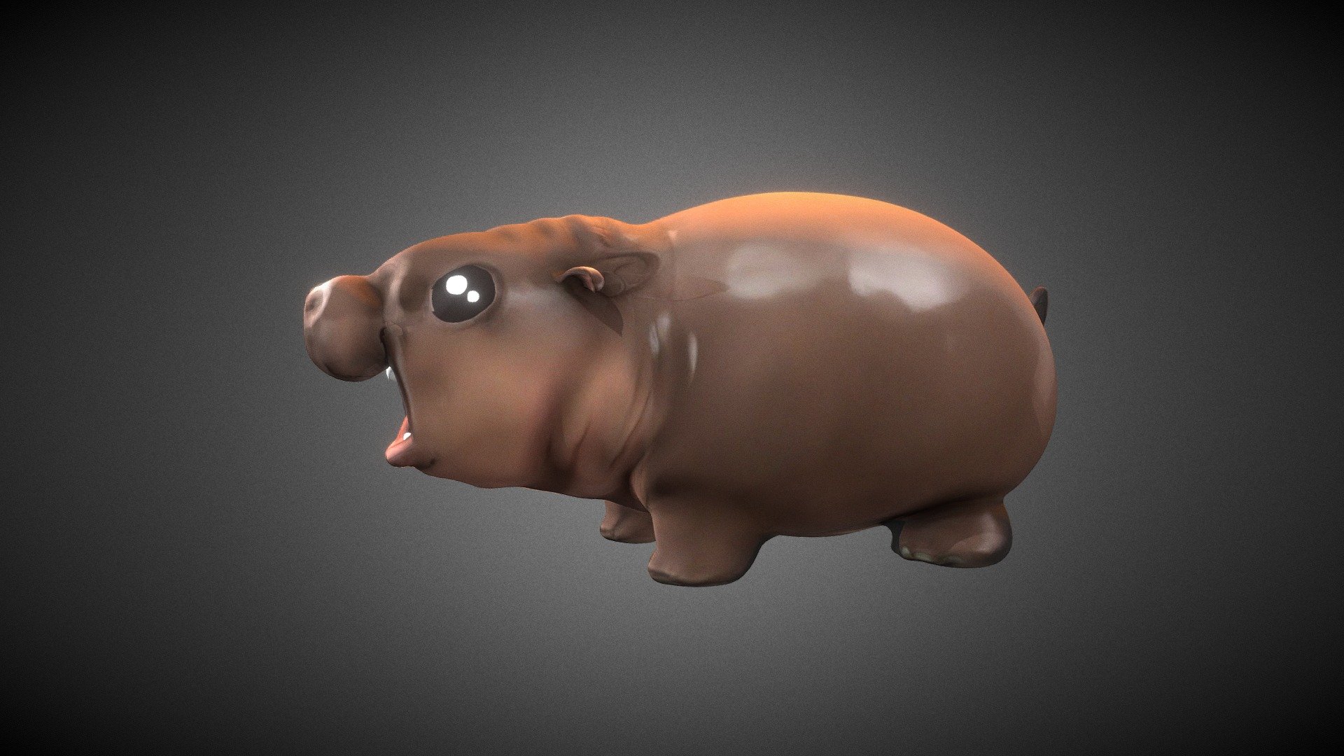 Moo Deng: Baby Pygmy Hippo - Download Free 3D model by daydev [ee0e9e5 ...