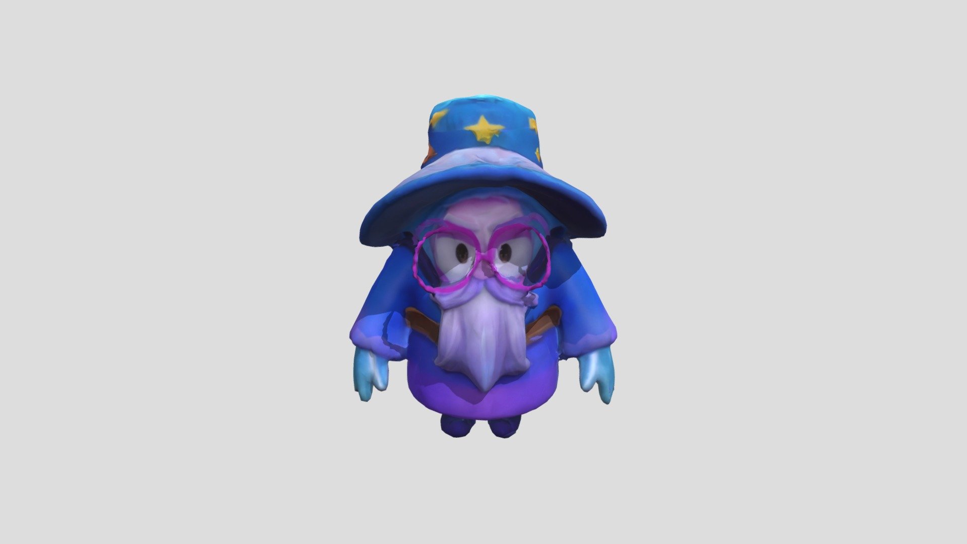 Wizard skin FALL GUYS - Download Free 3D model by Rizen ...