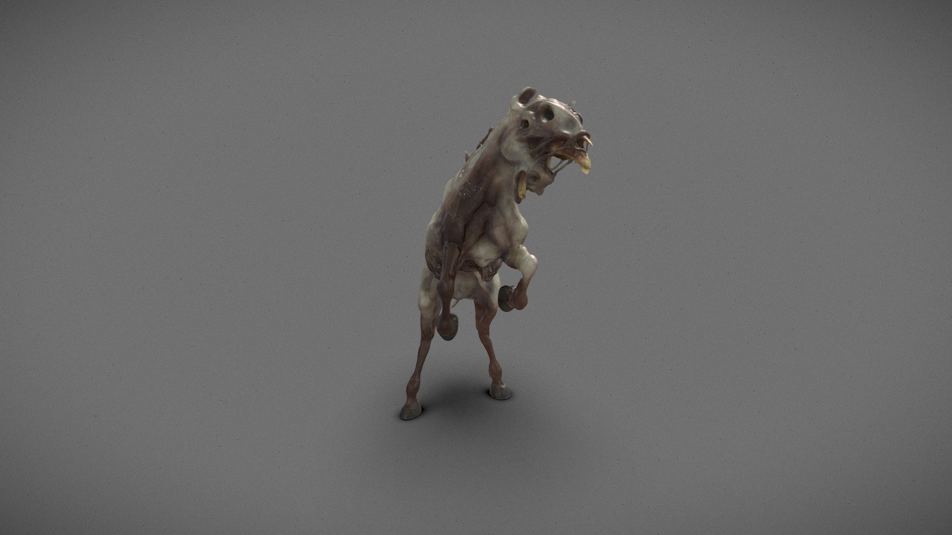 Infected Mutant Draft Horse - 3D model by mercedesscott [ee13de1 ...