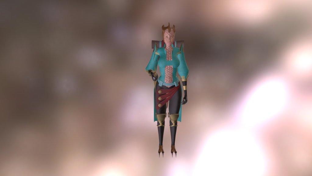 Senior Project Character Jump - 3D model by Greencheese [ee1441e ...