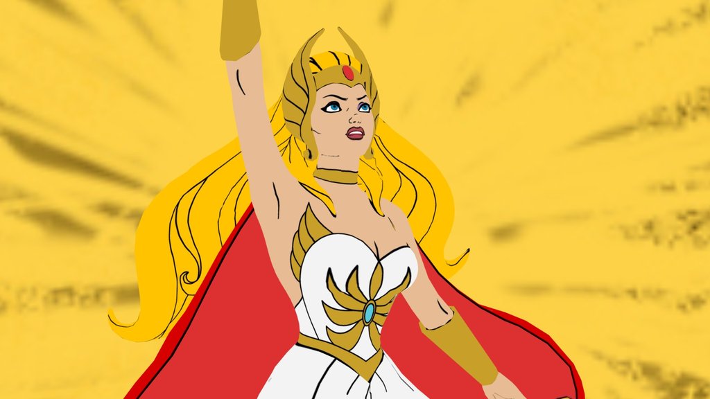 She-Ra - A 3D model collection by mikomagallona - Sketchfab