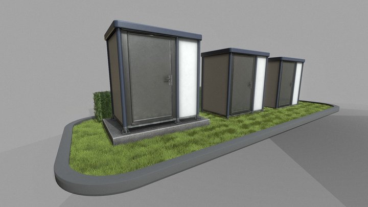 Small-building 3D models - Sketchfab