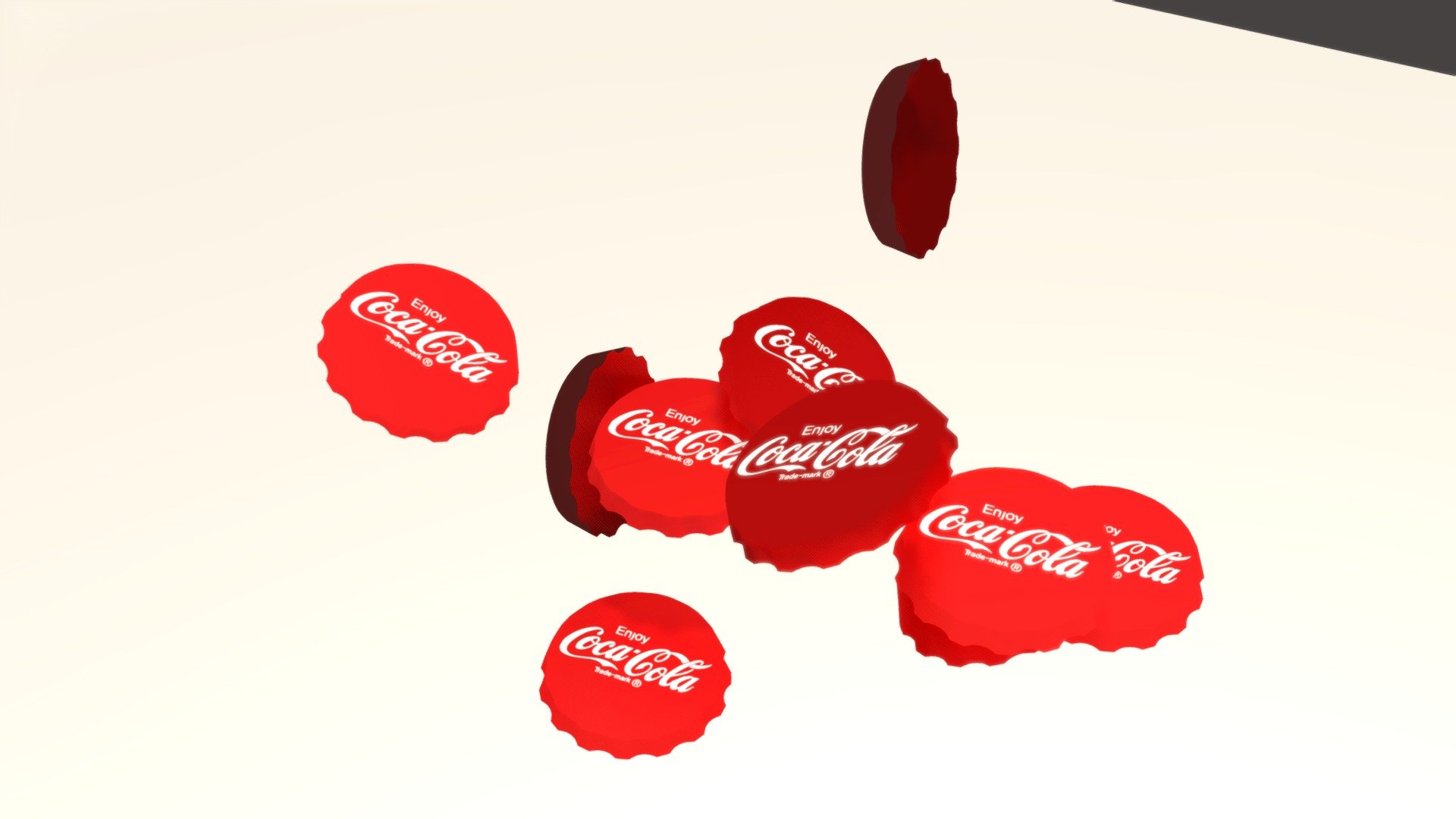 Coca Cola Bottle Cap - 3D model by michelstock [ee18263] - Sketchfab